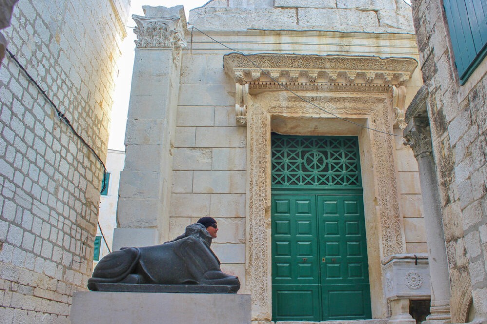Exploring Diocletian's Palace in Split, Croatia